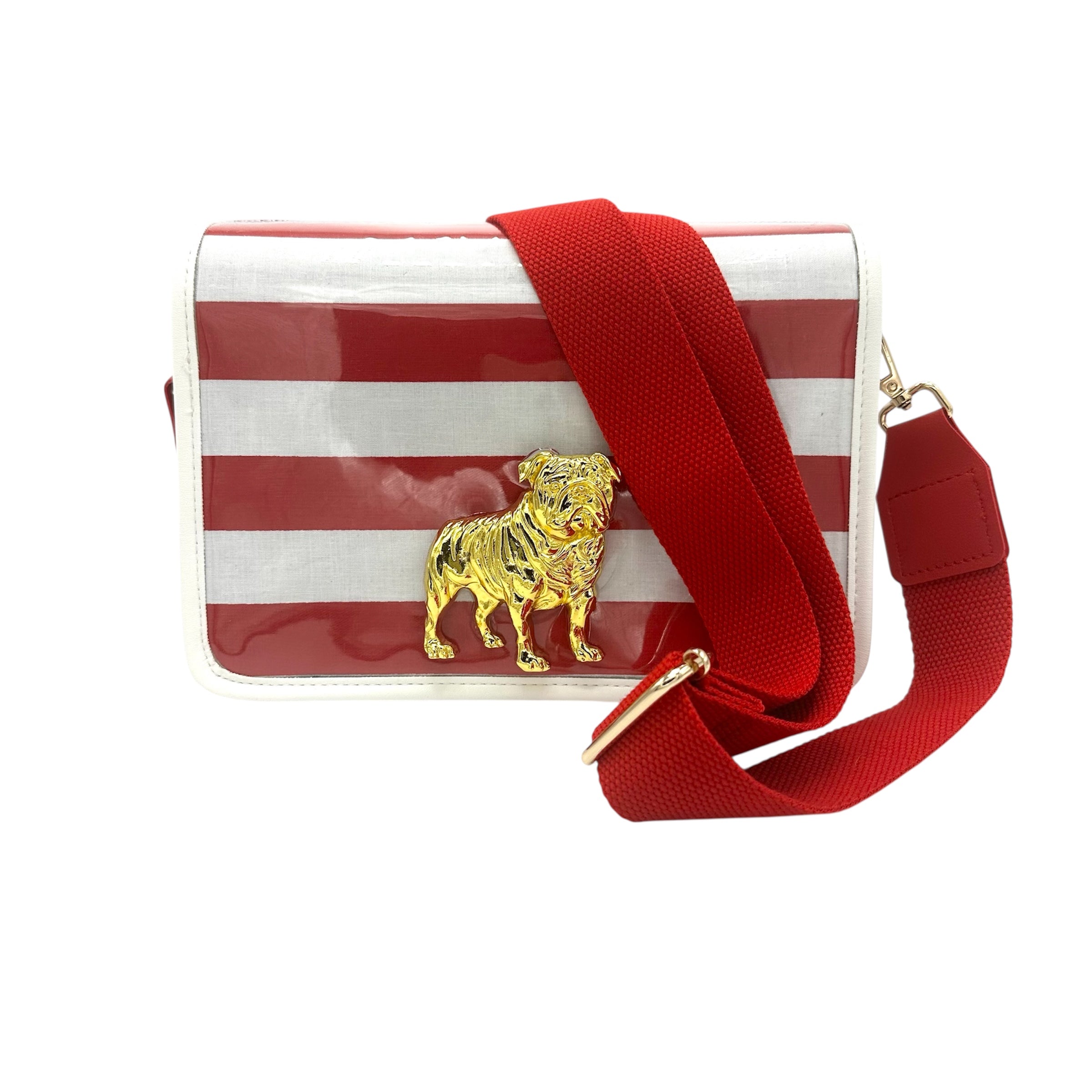 Solid Red Stadium Bag Strap – Garland Bags